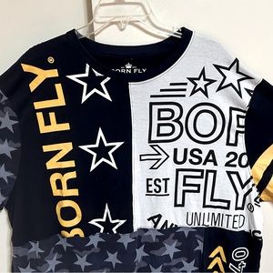 Born Fly | Tops | Born Fly New Vintage Graphics Hip Hop Thug Streetwear ...